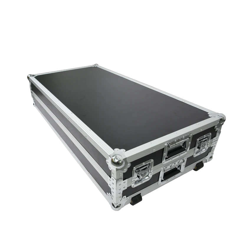 Aluminum Flight Case Black Series Heavy-duty Road Case For Keyboard ...