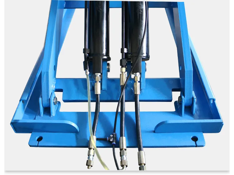 3500kg Capacity Low Profile Scissor Lift - High Rise Car Lifter