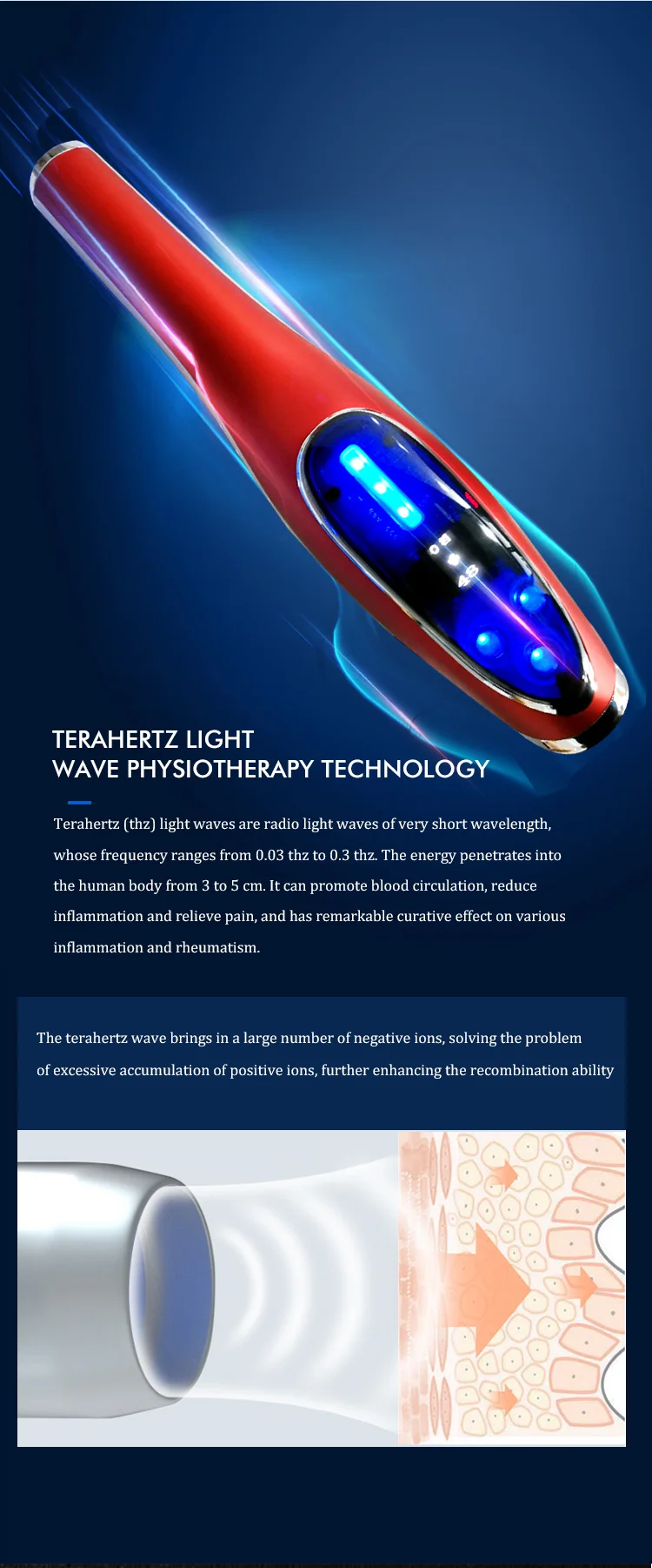 Terahertz Wave Instrument Light Cell Activator Device Frequency Therapy Stein Terahertz Therapy ...
