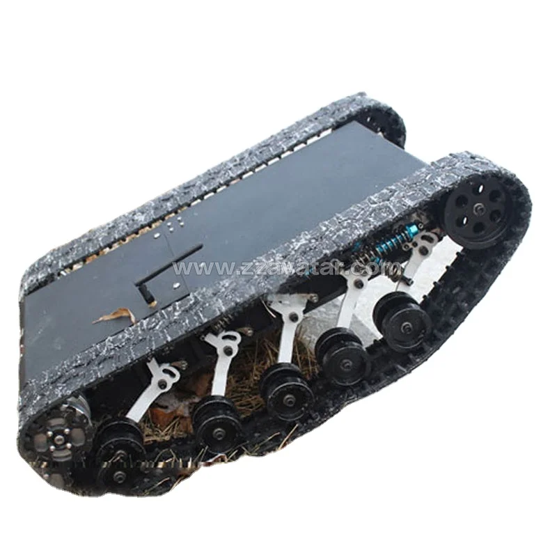 All Terrain Vehicle Tracked off Road Vehicle Mini Robot Tank Chassis AVT-6T