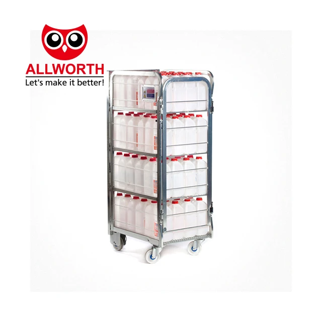 2023 Best Seller - Daily Milk Cart with Wheels & Custom Options