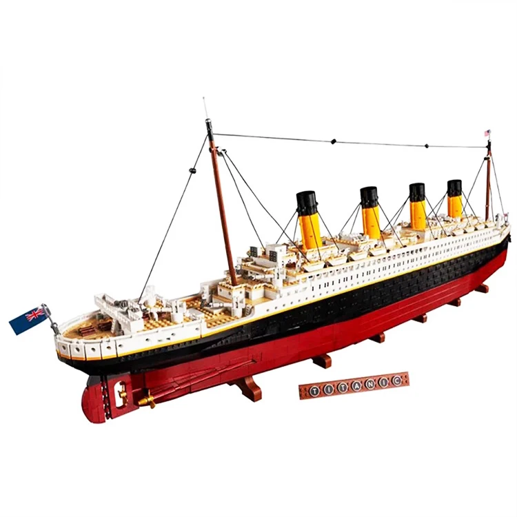 Kk8998 Movie Series Titanic Ship Moc Building Blocks Bricks Set ...