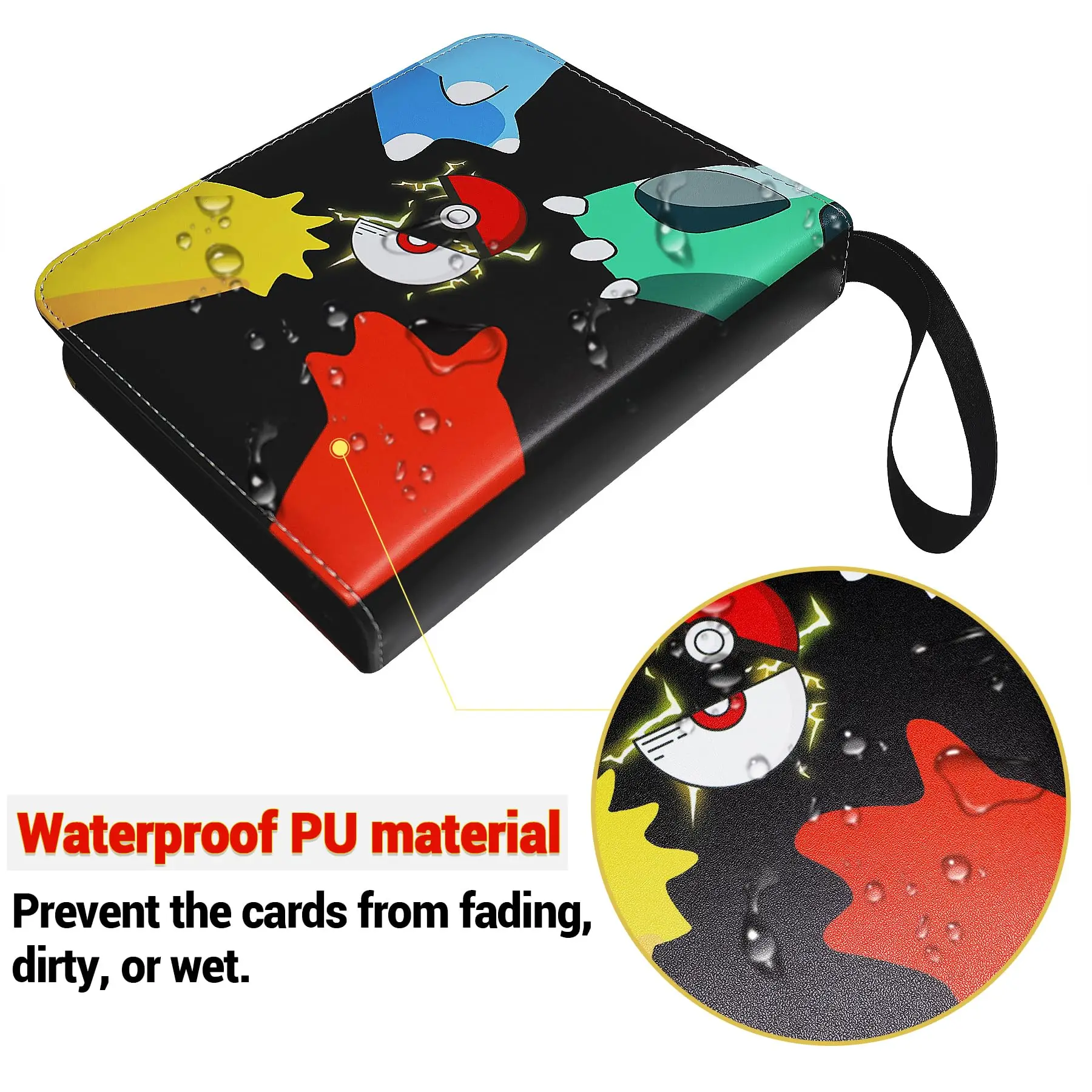 9 Pocket Trading Card Binder Photo Card Album 900 Pockets Card Binder ...