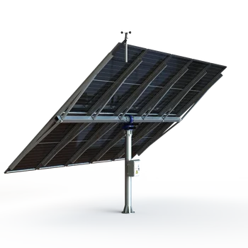 6kw Bofu Dual Axis Solar Tracker/sun Tracking Customized Odm With Dual Axis Slewing Drive With ...