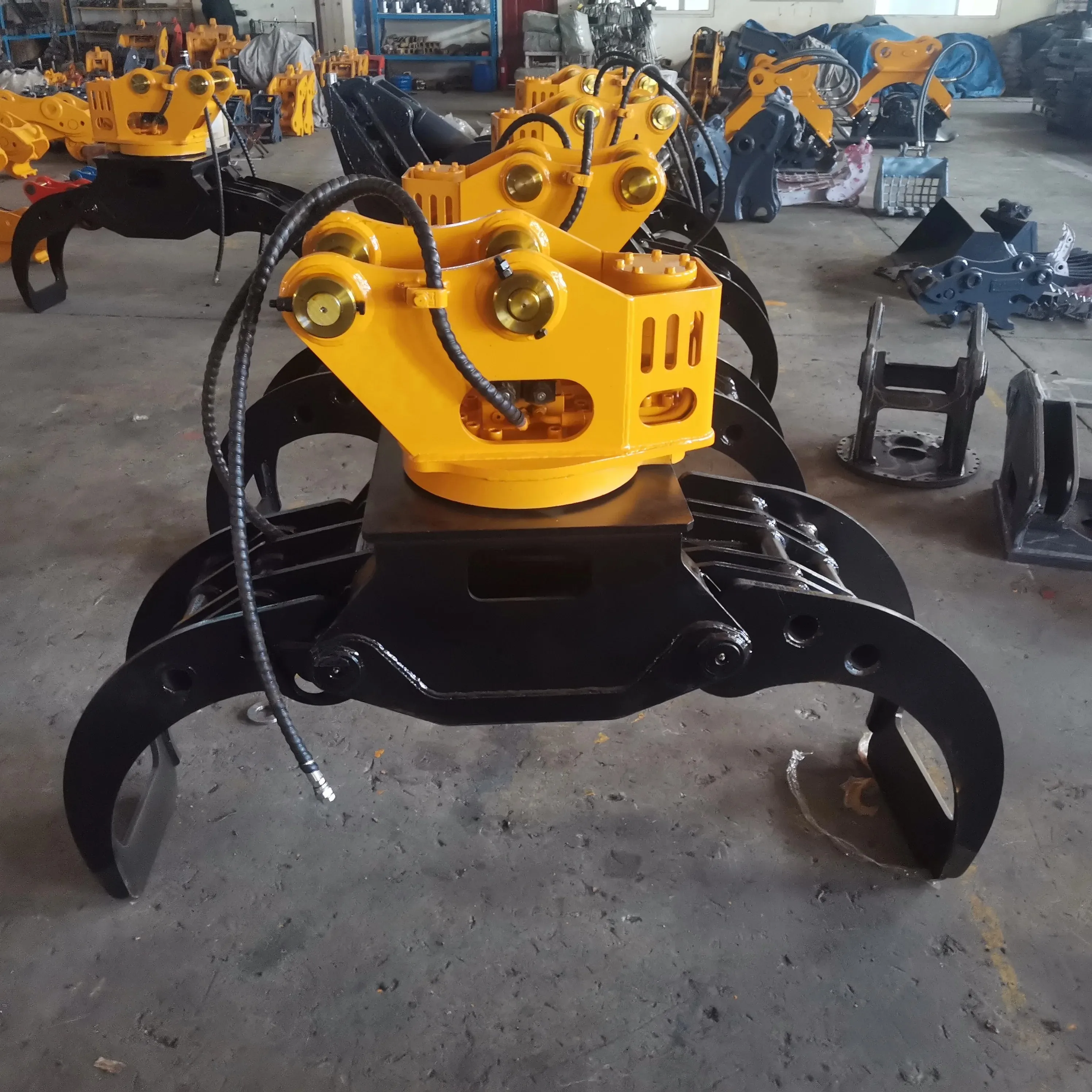 Excavator Hydraulic Grapple /Rotating Grapple/Log Grapple for Excavator ...