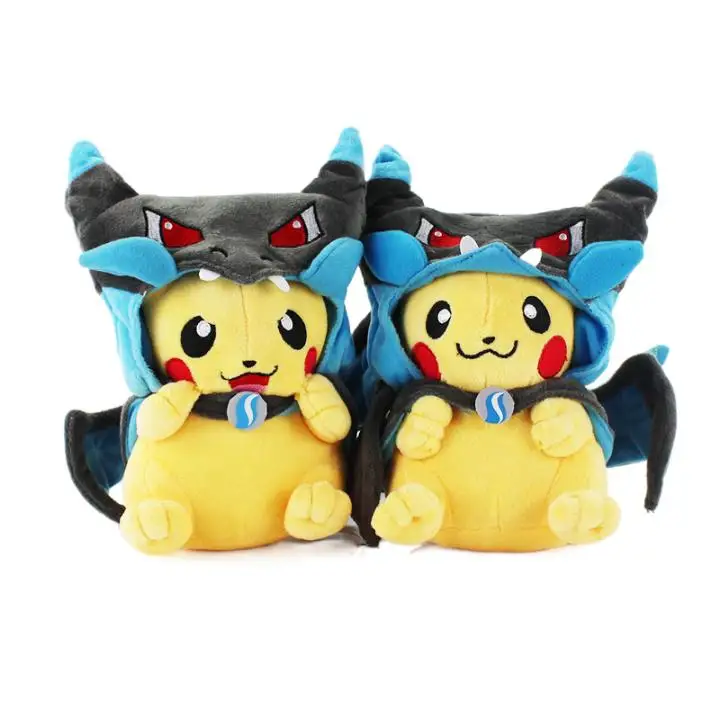 Wholesale Fire Breathing Dragon Pikachu Drag Coat Doll