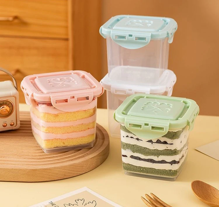 Wholesale Mousse Layer Cake Packaging Box Can Be Recycled Tiramisu Soy ...