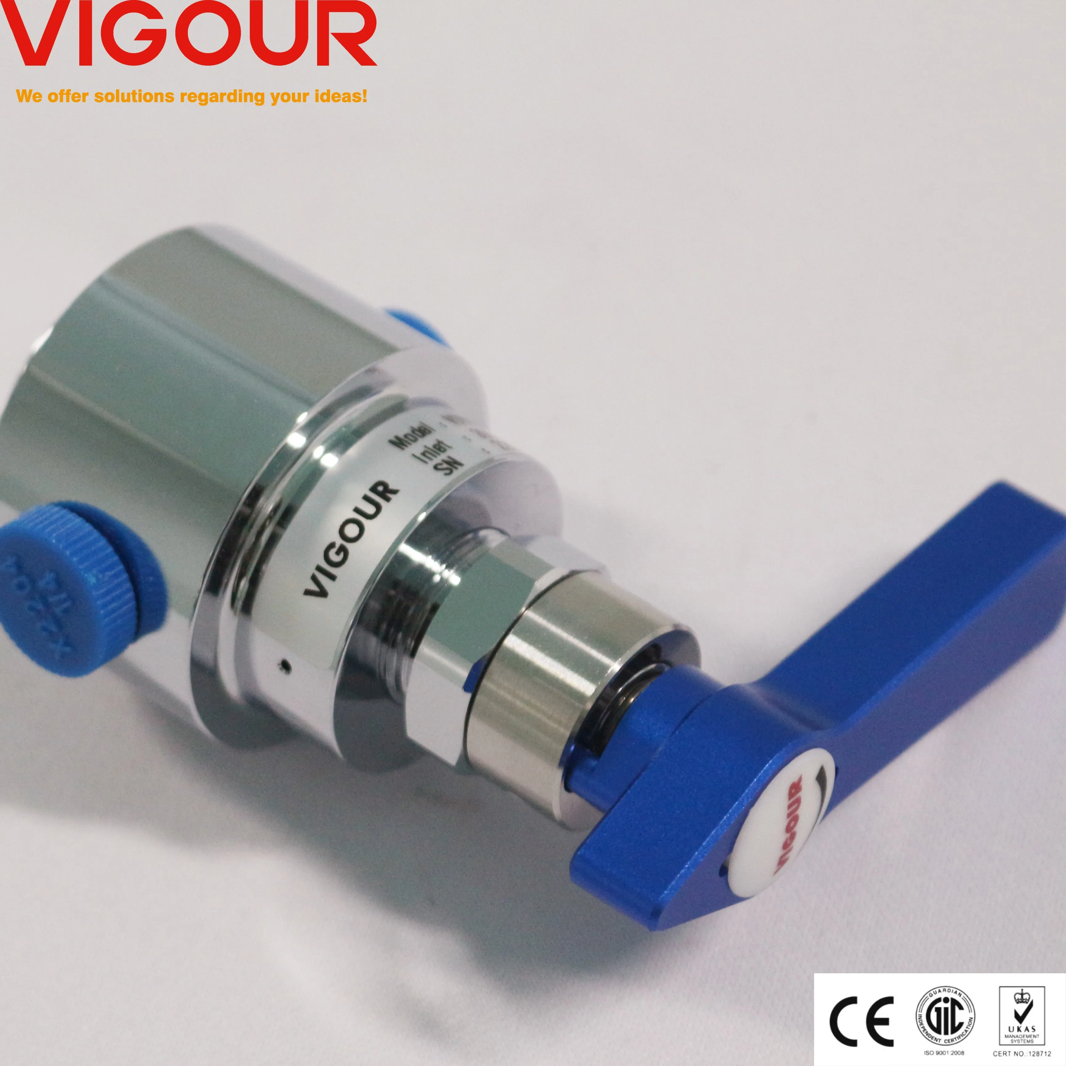 VIGOUR Brand Manual High Pressure Diaphragm Valves SS316L Max 300 BAR ...