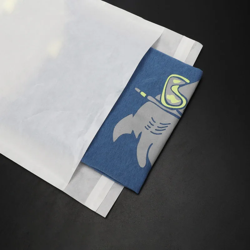 Paper Bags Manufacturing 100% Biodegradable Glassine Paper Bag Garment ...