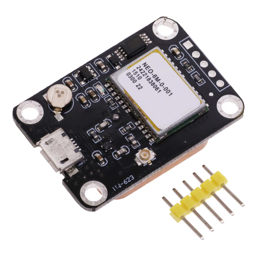 Micro USB NEO6MV2 GPS Satellite Positioning Module Development Board ...