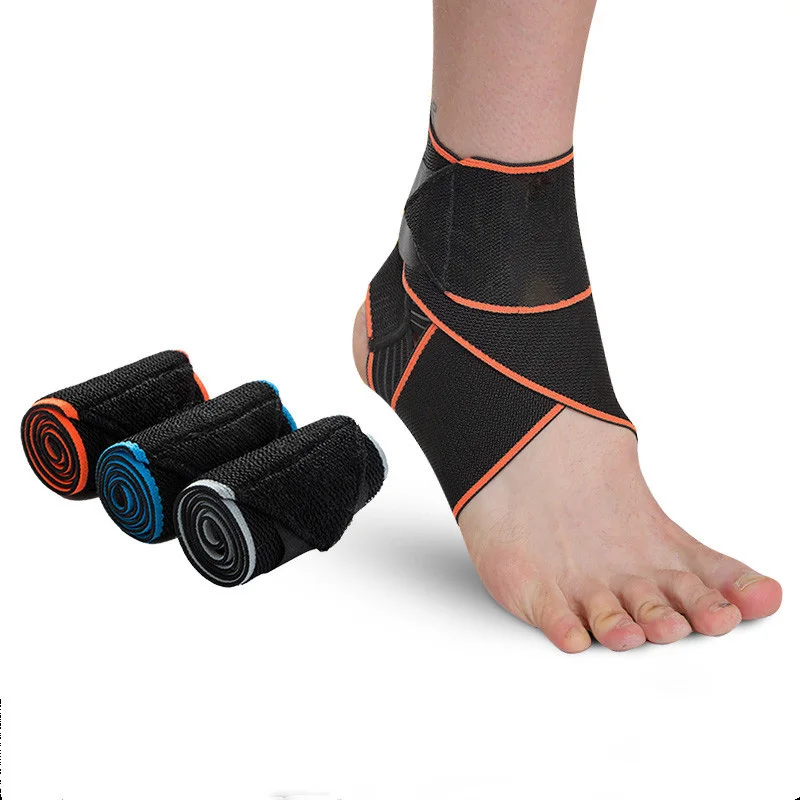 Adjustable Ankle Orthotics Compression Wraps Breathable Nylon Ankle ...