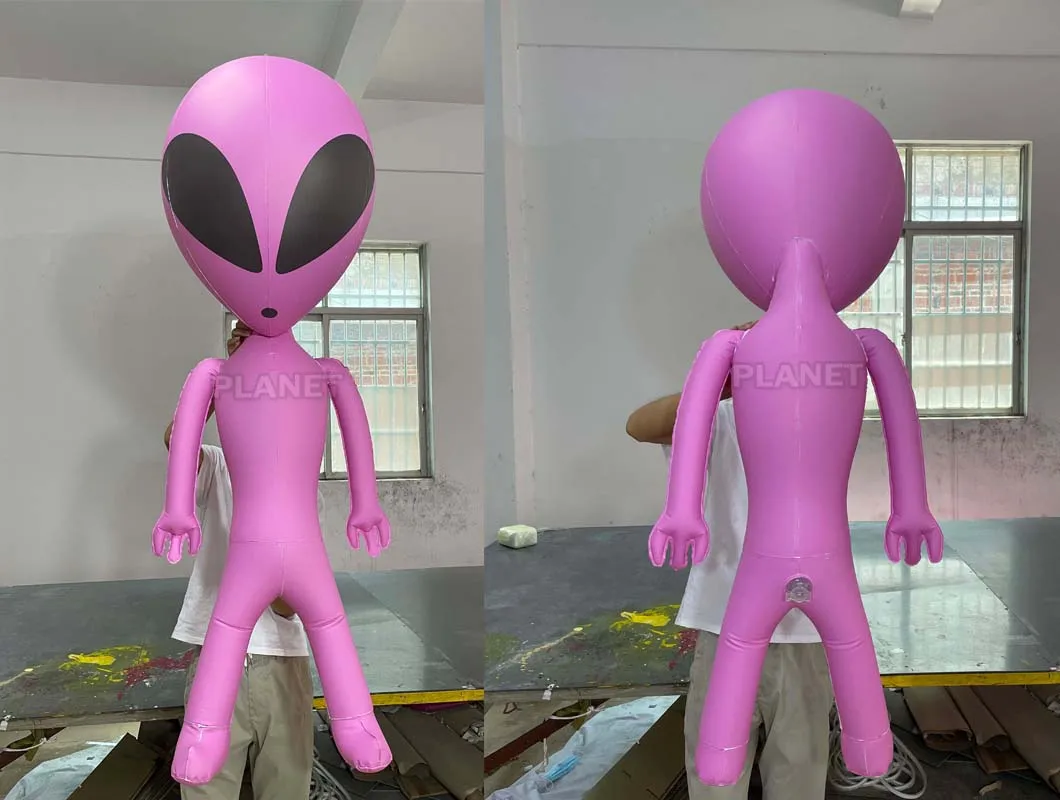 Giant Custom Advertisement PVC Inflatable Alien Balloon