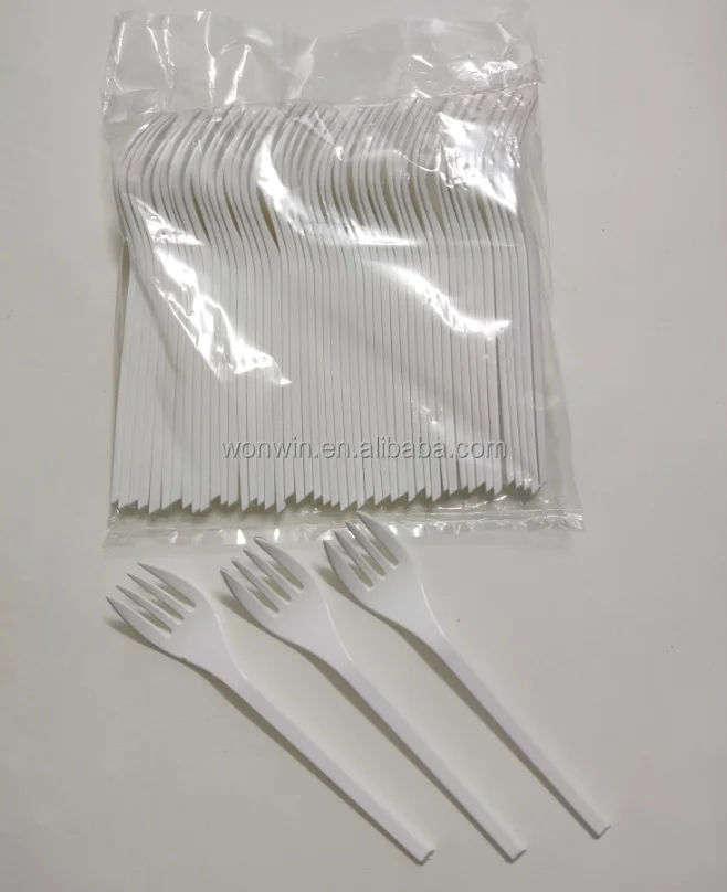 Garpu Plastik Pp Ukuran Kecil Mini 12.5cm,Garpu Salad 5 Inci Untuk Anak ...