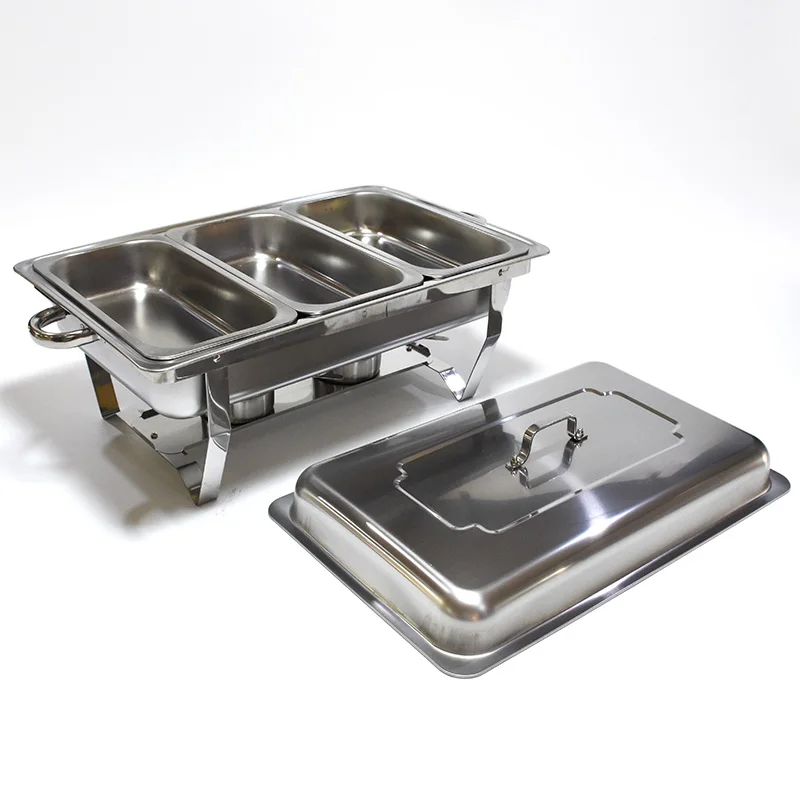 Stainless Steel Chafing Dish Buffet Setchafer Dish Food Warmer Complete ...