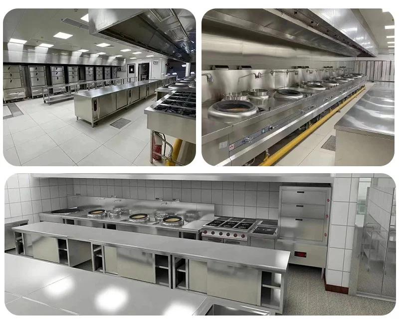 Commercial Kitchen 3D Design - Efficient Restaurant Layout