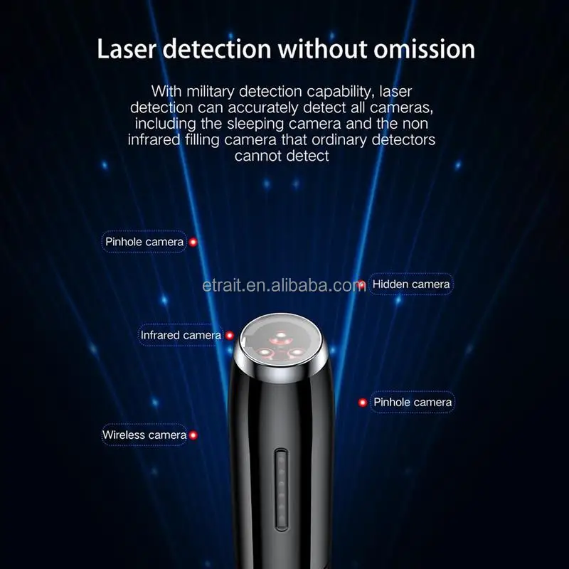 T8 Detector Pen For Hidden Spy Camera Anti-spy Eavesdropping Gps ...