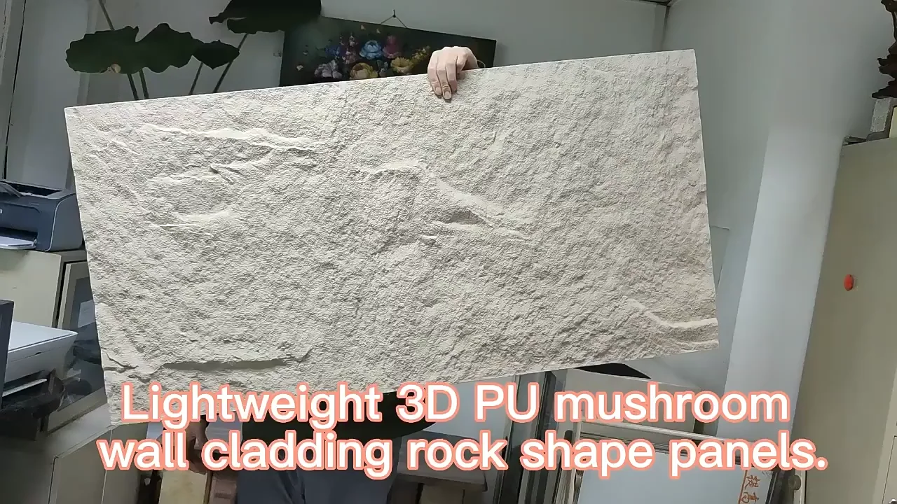 Interior Exterior Wall Waterproof Thin And Light Pu Stone Veneer ...