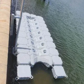 Floating Jetski Ramp Hdpe Modular Dry Dock With Rollers For Boat ...