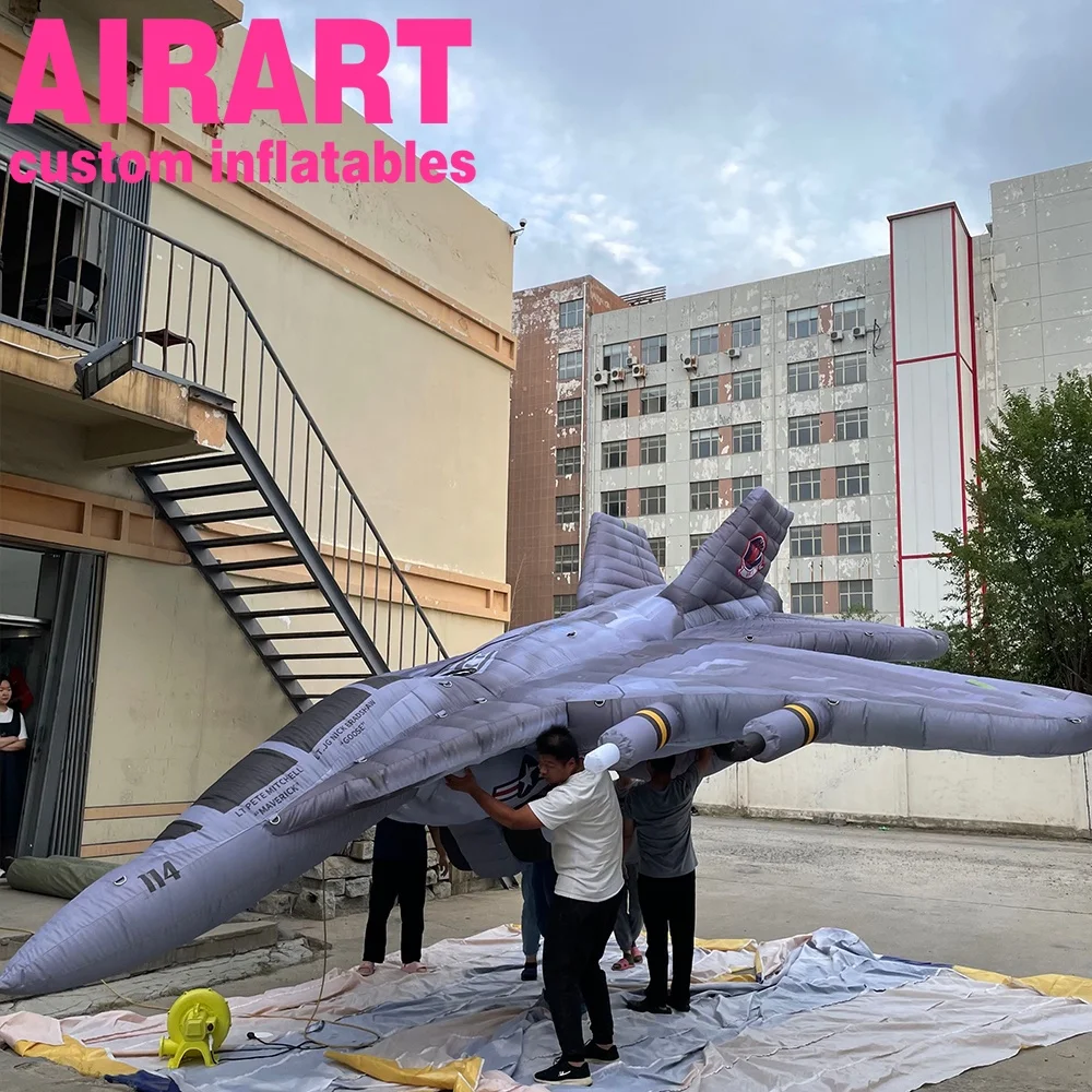 Advertising Inflatable Helicopter - Customizable Aircraft