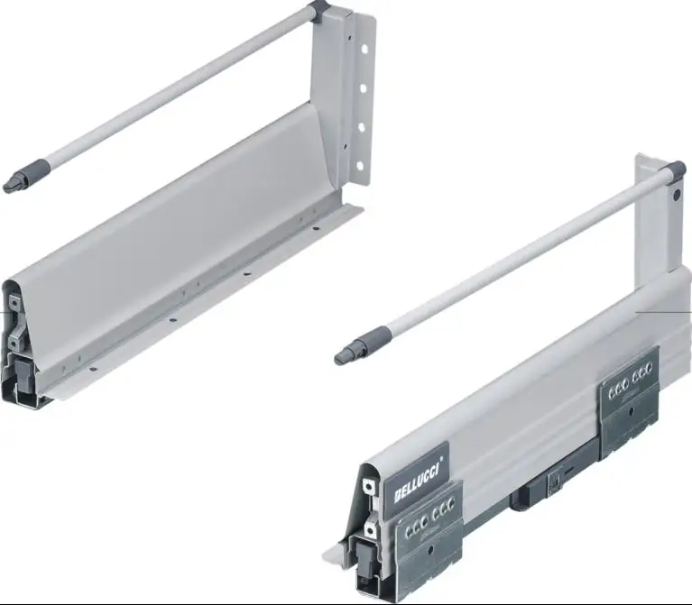 Modern Metal Box Drawer Sliding with rolling drawers box for Kitchen ...