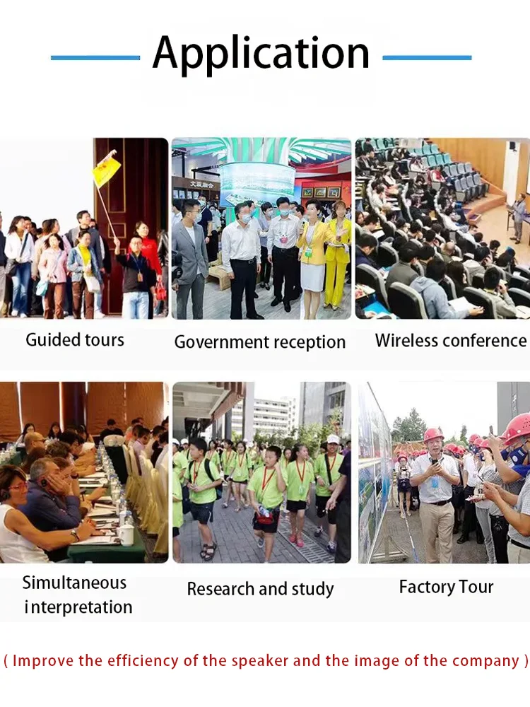 Wireless Audio Tour Guide Walkie Talkie Radio Whisper Systems Tour ...