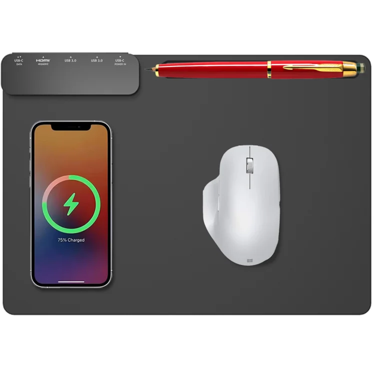 Notoo Multiple Function Fast Charging Laptop Pad Mouse Pad Wireless ...