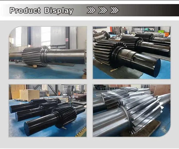 Gear Shaft Manufacturer Customize Large Module Steel Double Helical ...