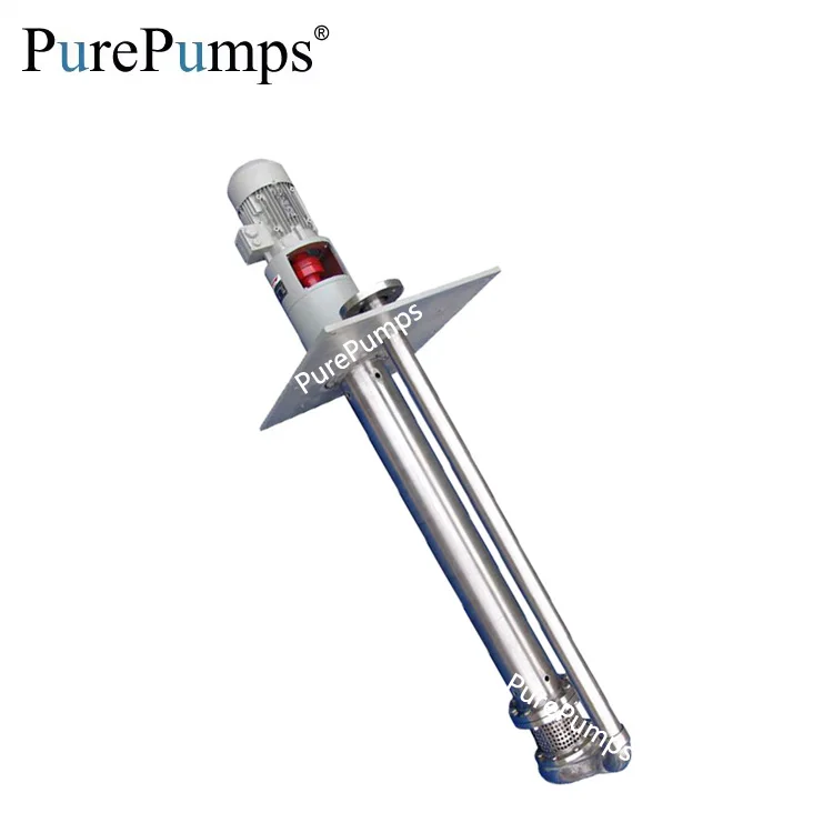 SS316 tube chemical industry vertical submersible corrosive liquids ...