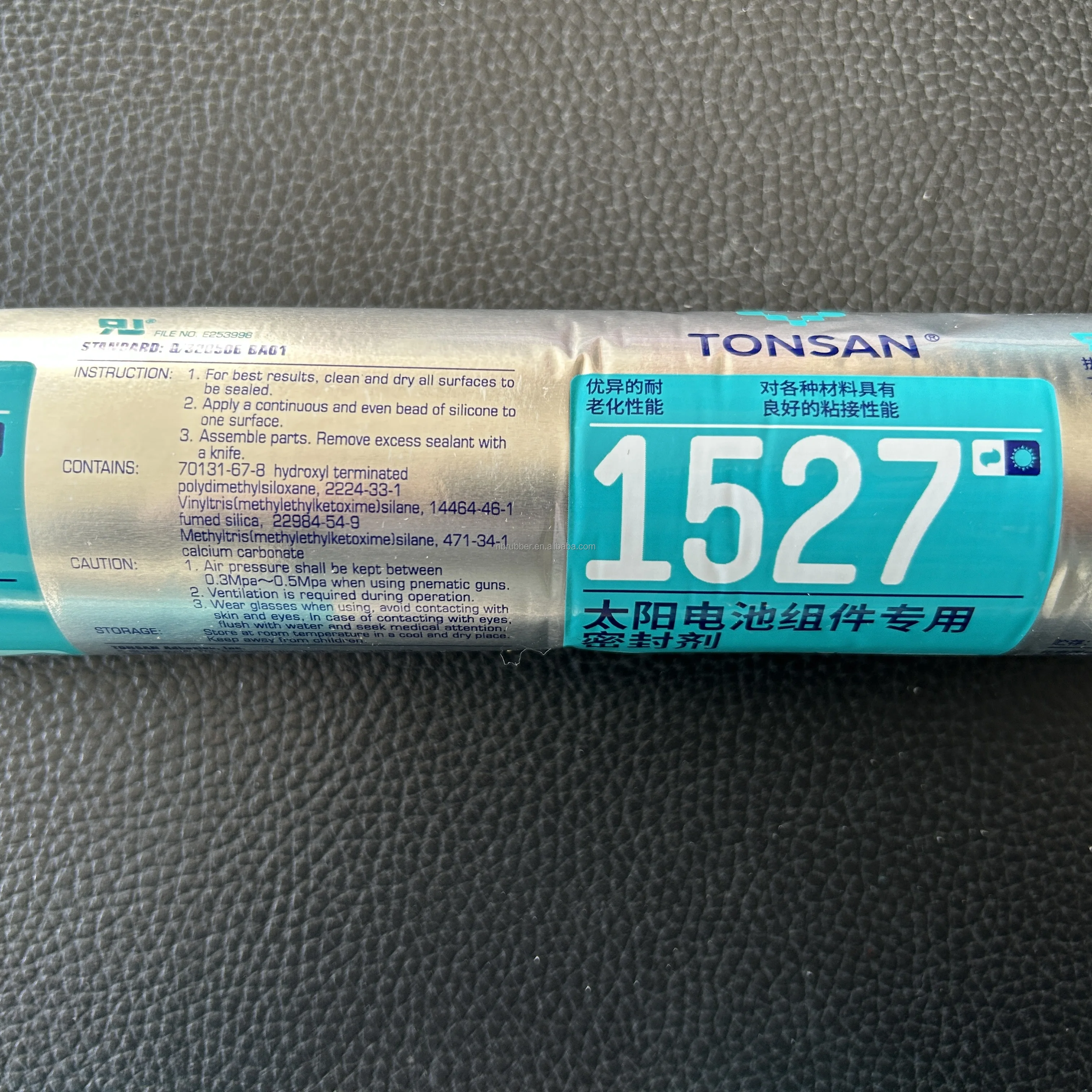 Tonsan 1527 600ml Silicone Sealant White For Solar Panel Pv Modules - Buy Tonsan 1527,Solar ...