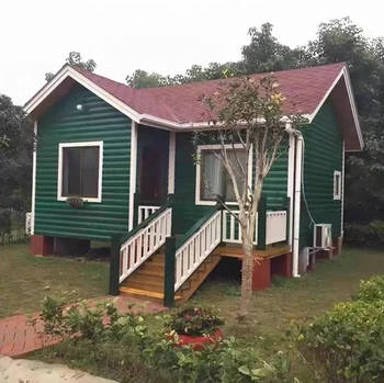 Custom Modern Luxury Fabricated Living Villa Flat Pack Container House Portable Prefabricated ...