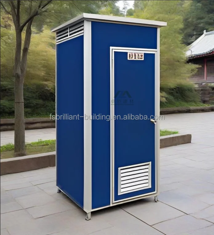 Single Restroom Prefab Super Outdoor Industrial-Style Mobile Portable ...