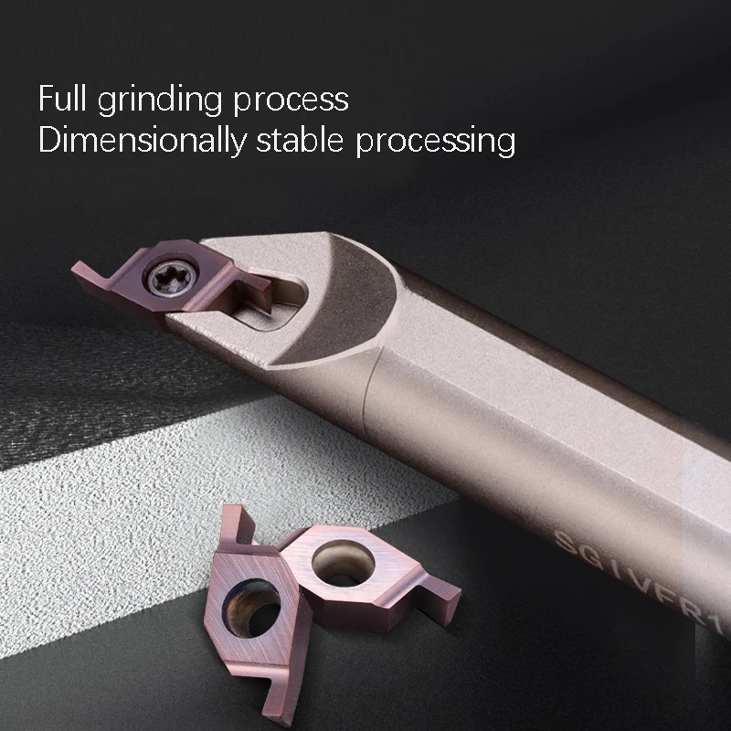 Hss Lathe Tool Holder Threading Internal Turning Tool Holder Set Sgivfr10k11 Sgivfr12m11 ...