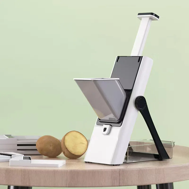 Manual Hand Kitchen Cutter Potato Carrot Adjustable Vegetable Slicer ...