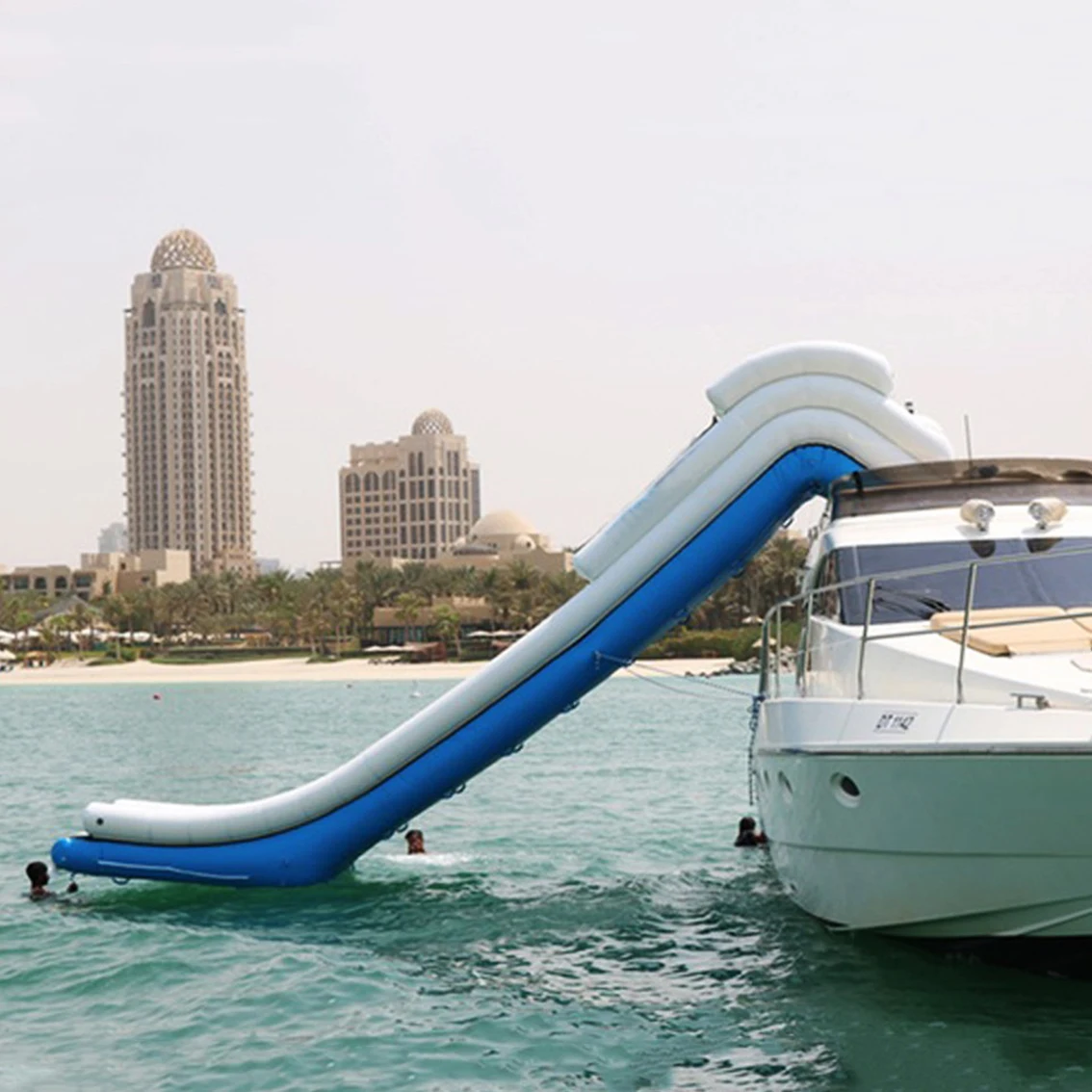 Boat Inflatable Floating Pool Inflatable Dock with Seat Inflatable ...