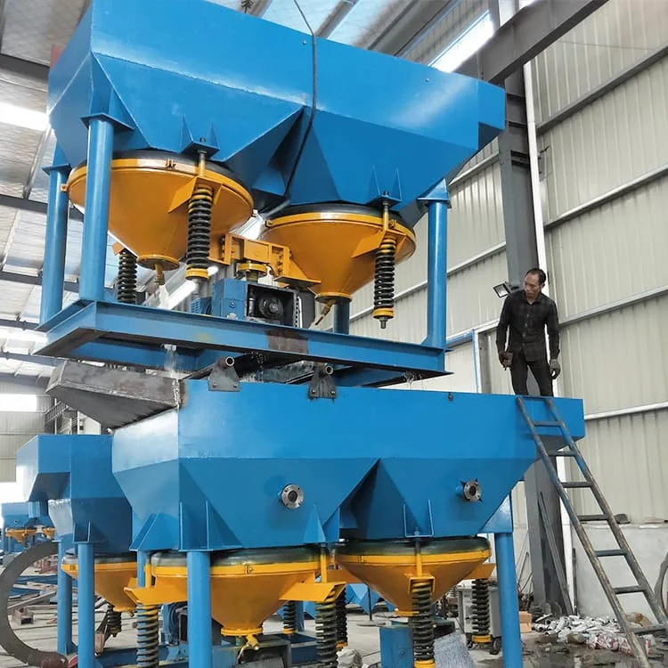 New Steel Tin Ore Jigging Separator Machine Automatic Gold Jigger ...
