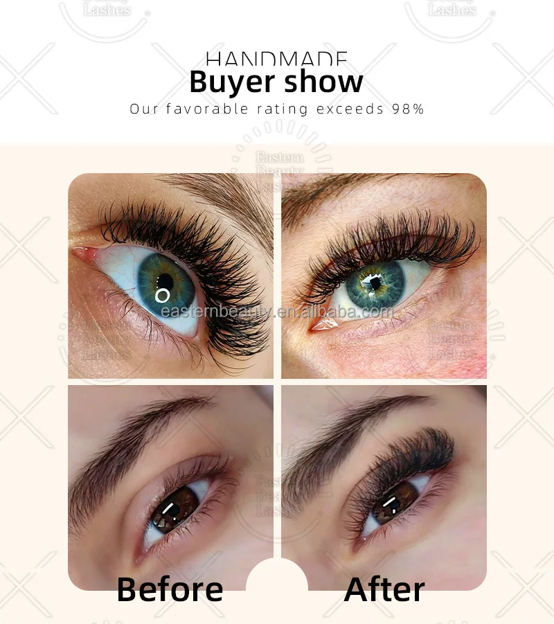 Custom Private Label Y Lash Extensions Y Shape Eyelash Extension Soft ...