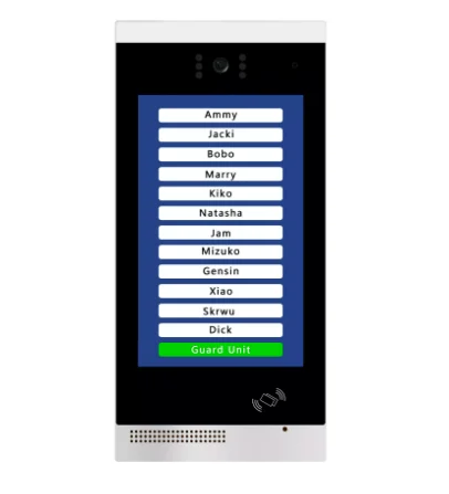Tcp/ip Wire Video Intercom System With Tuya Remote Control For Multi ...
