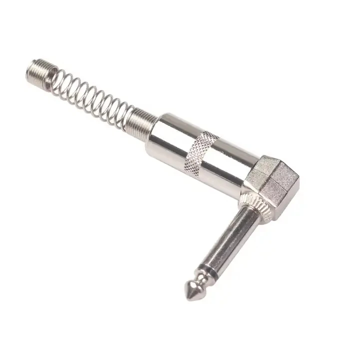 1/4 Inch Jack TS 6.35mm Jack Male Plug 6.5mm Jack Connector 3 Pin Male ...