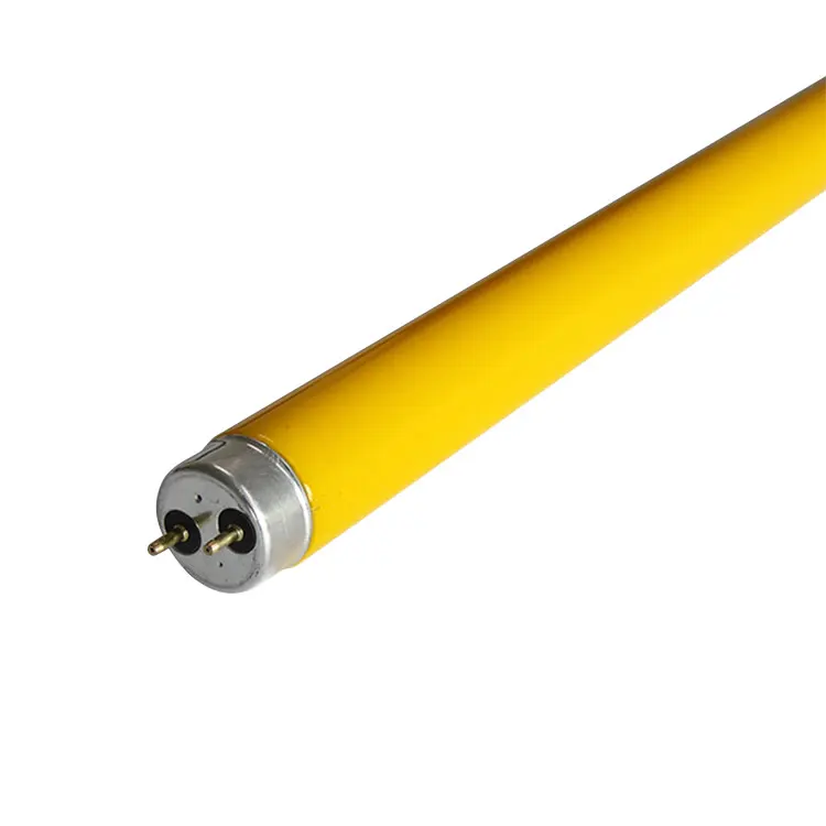 T8 Customized Size Yellow Fluorescent Tube - Buy T8 Yellow Fluorescent Tube,Fluorescent Tube,T8 ...