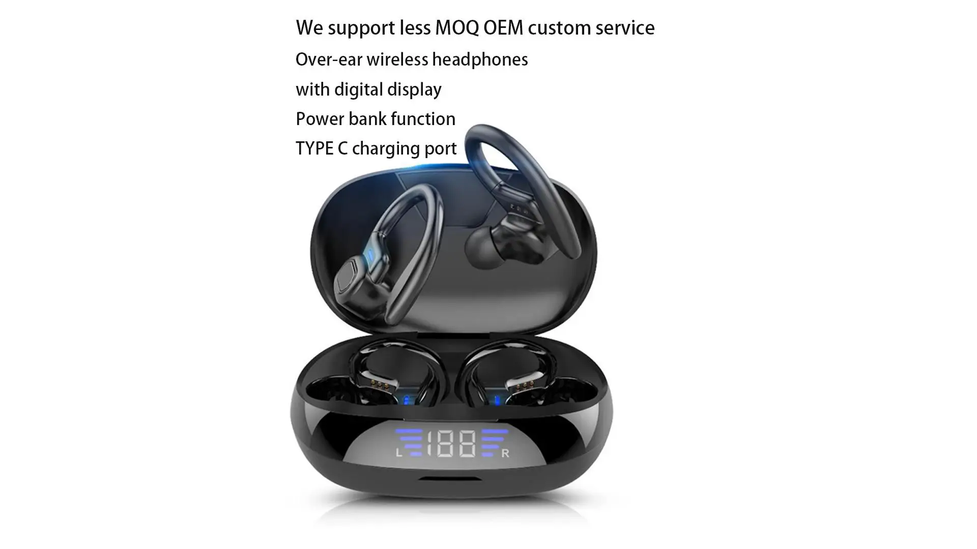 True Wireless Earbuds Bt 5.1 Earbuds In Ear Tws Stereo Earhooks Earbuds ...
