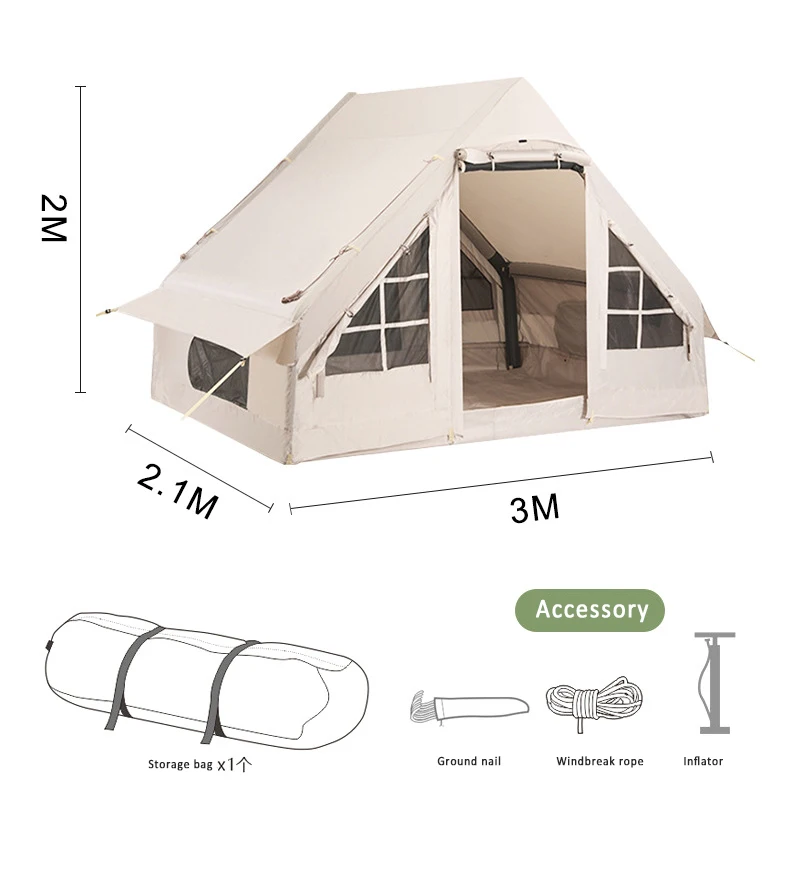 Inflatable Camping Tents - Durable, Waterproof, and Spacious