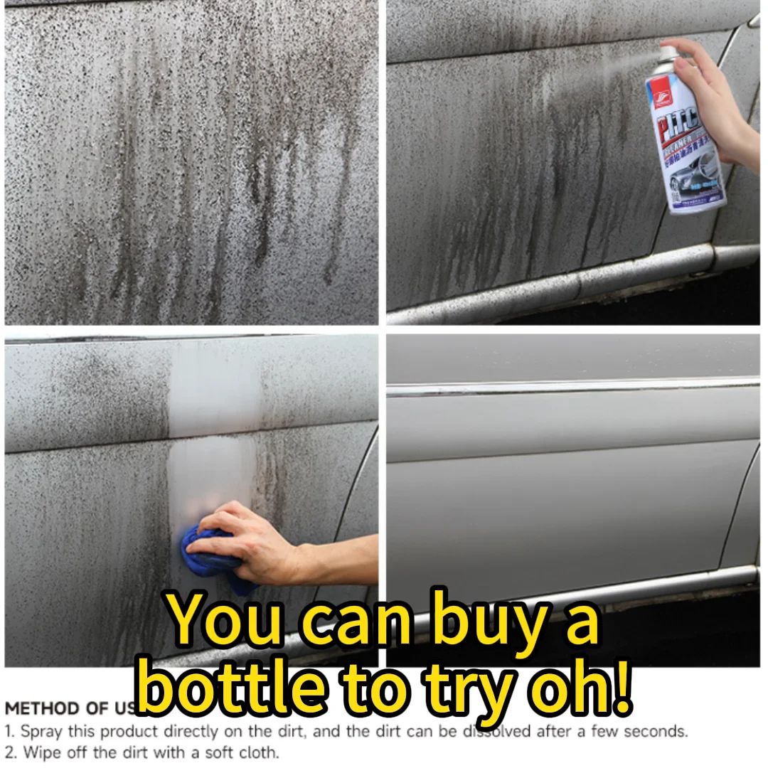 Car Asphalt Cleaner Car Paint Shellac Resin Removal Adhesive Household ...