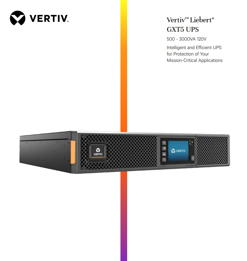 Emerson Vertiv Liebert Gxt5 5-10kvaonline Ups Uninterruptible Power Supply - Buy Online Power ...