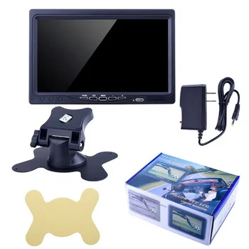 7 Inch Portable Av Input Monitor Hd 1080p Vga Monitor Mini Screen ...
