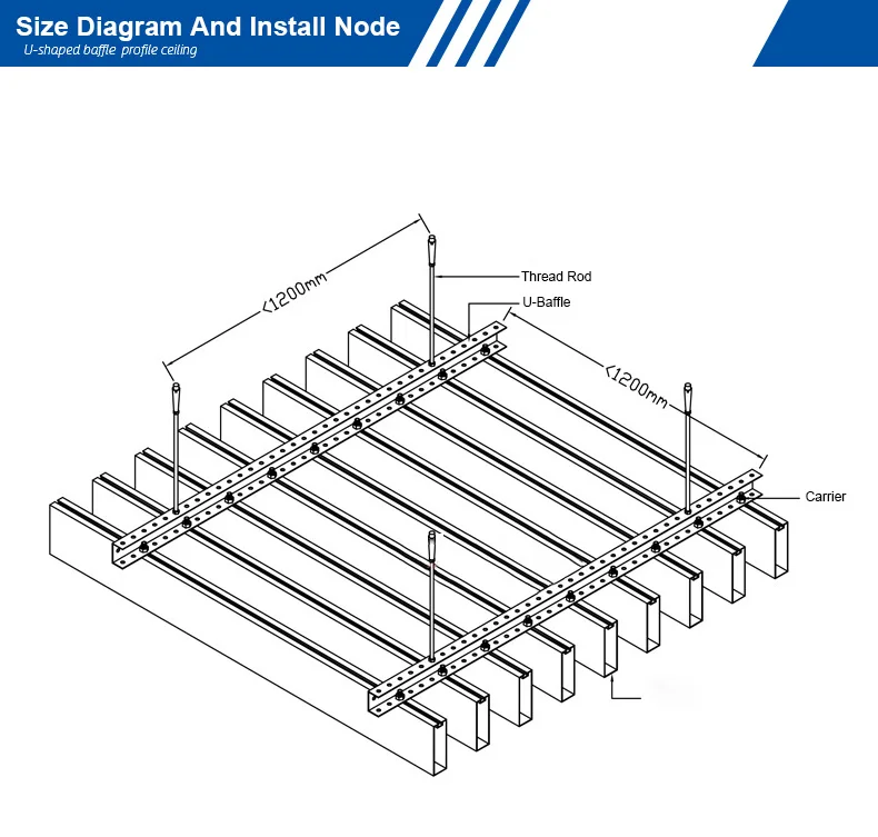 Perforated Aluminium Metal Slat Ceiling System| Alibaba.com