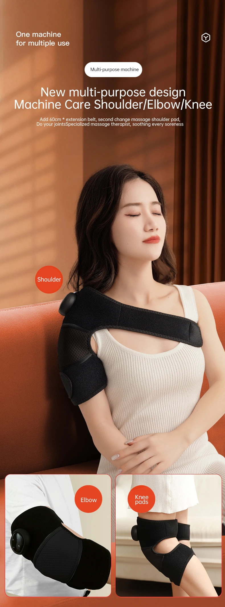 Customized Portable Wireless Muscle Relaxation Pain Relief Joint Brace ...