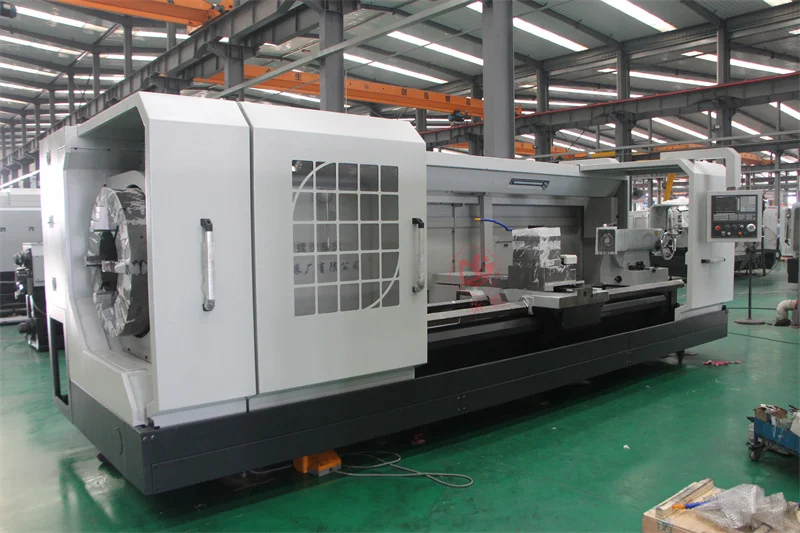 Fully Automatic Cnc Lathe Horizontal Qk1338 Big Hole Metal Lathe Cnc ...
