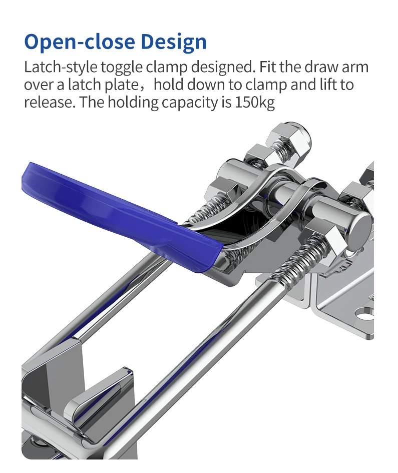 Factory Adjustable Toggle Clamp Heavy Duty Latch for Industrial Machine ...