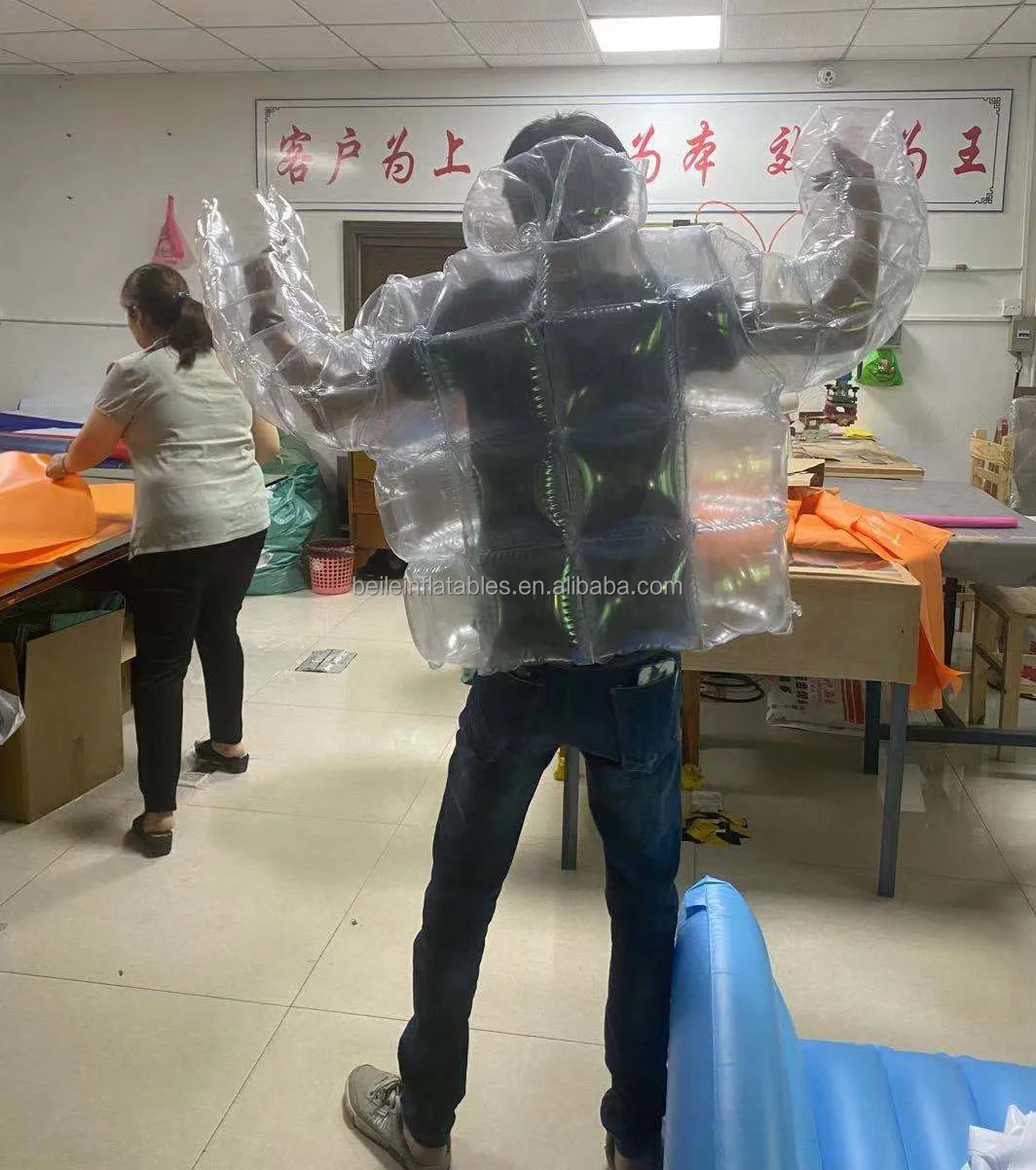 Shop Our Hot Sale of Transparent PVC Inflatable Jackets