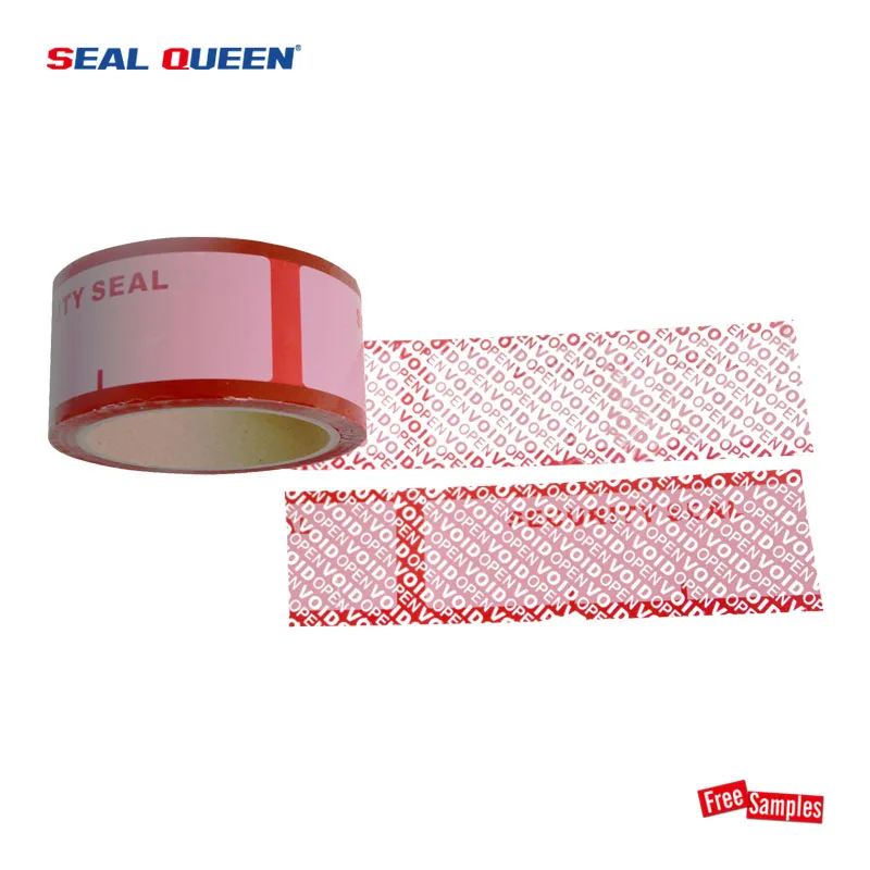 Customizable Removable Tamper Evident Security Seal Parcel Packing Tape ...